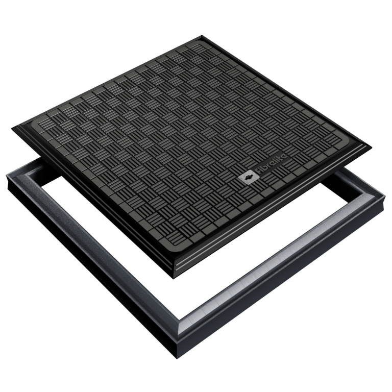 Square Raised Cover And Aluminium Frame