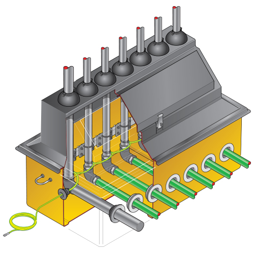 Vent Transition Sumps