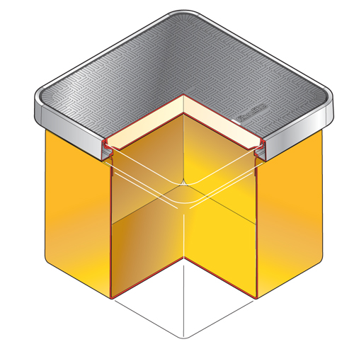 760mm (30″) Square x 600mm (24″) Deep Solid Base Sump – S3