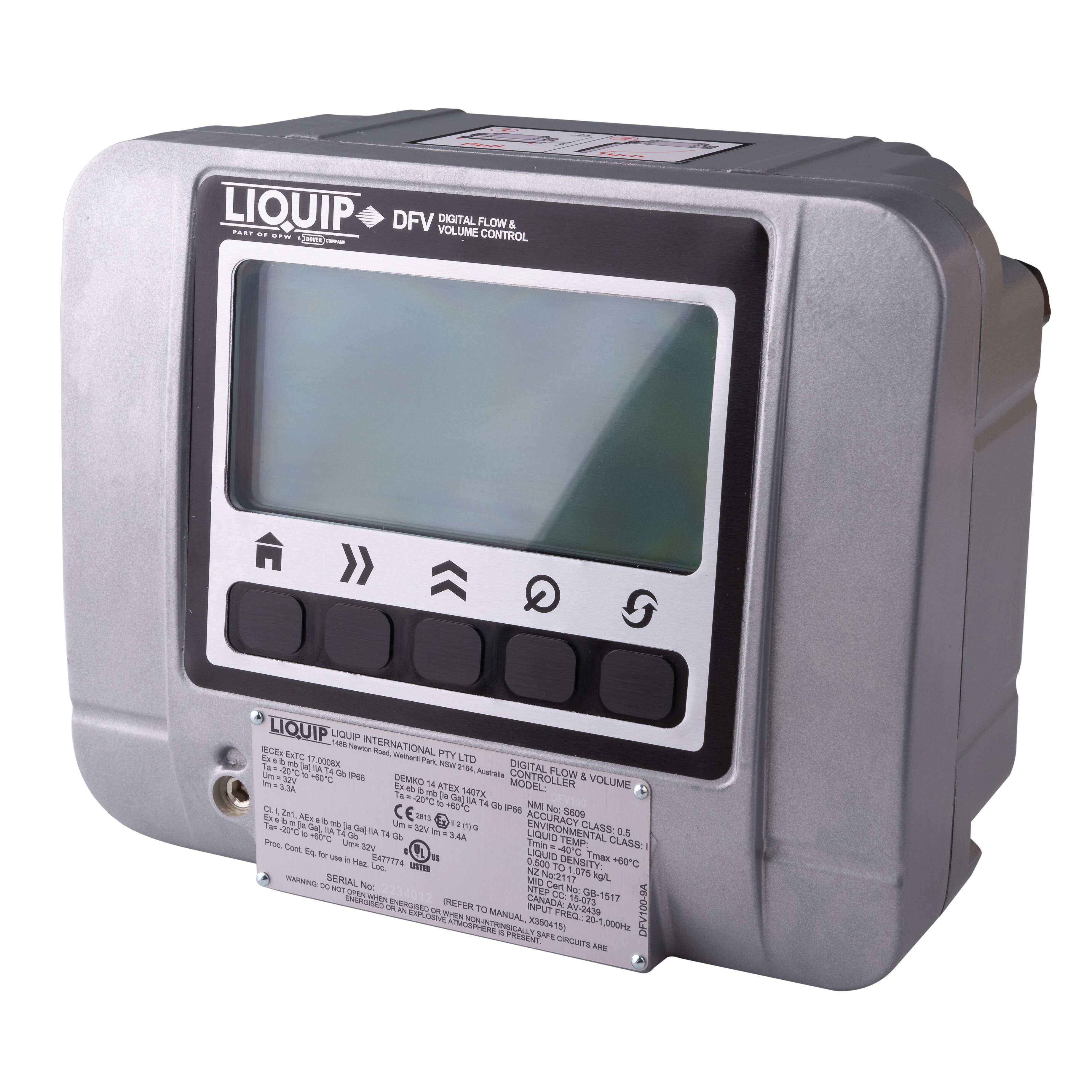 DFV Series Electronic Register & Level Gauge Monitor