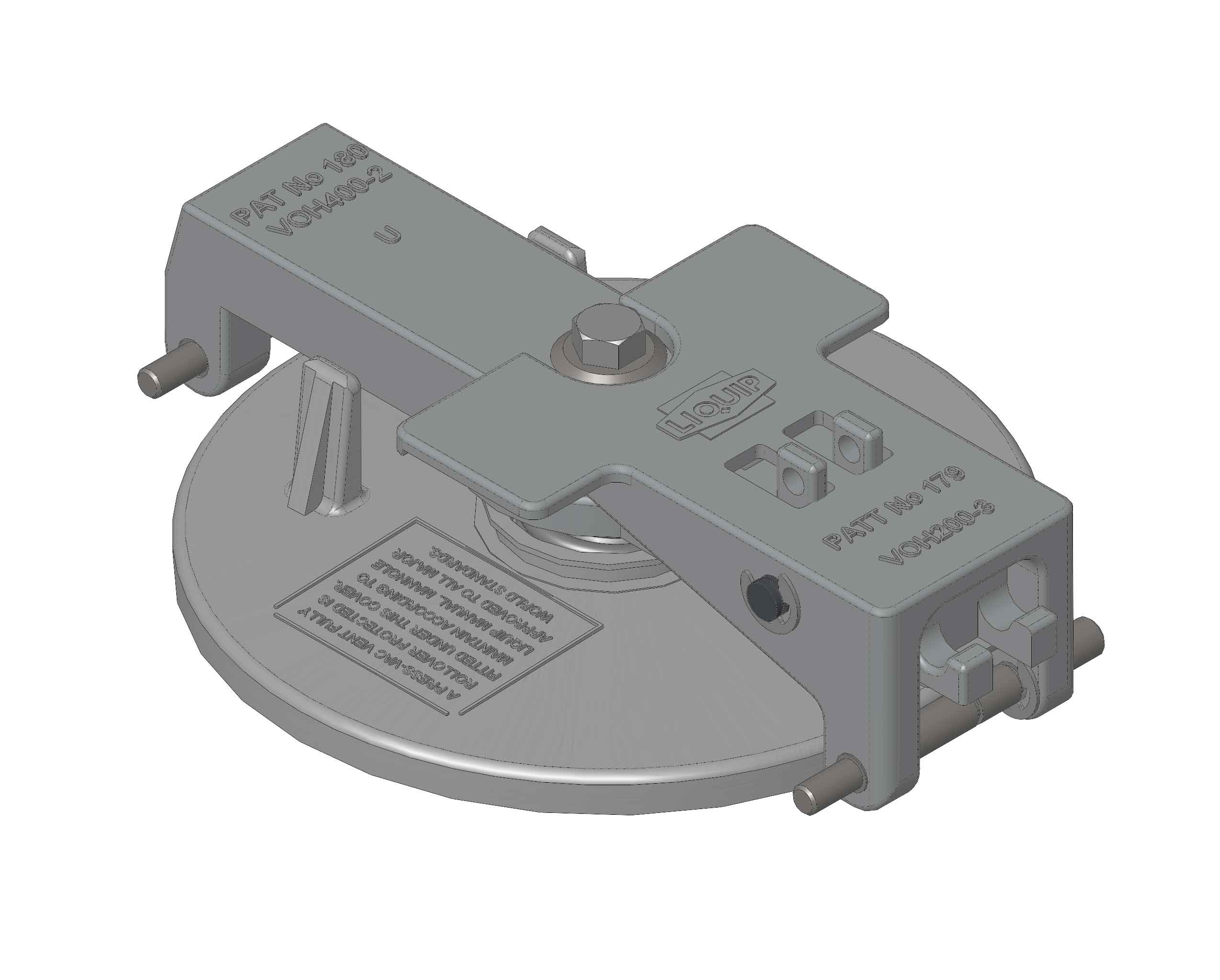 9" Emergency Hatch Sub-assembly